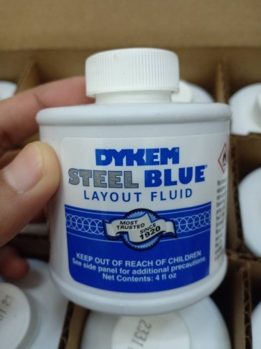 DYKEM STEEL BLUE LAYOUT FLUID 4 OZ. ราคา 242.00 บาท