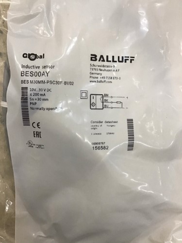 BALLUFF BES M30MM-PSC30F-BV02 ราคา 2,352 บาท