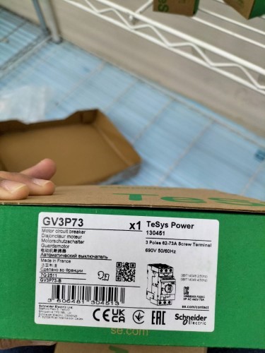 SCHNEIDER MODEL: GV3-P73 690V ราคา 4,500.00 บาท