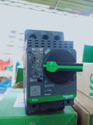 SCHNEIDER MODEL: GV2P06 1-1.6A ราคา 1,075.00 บาท
