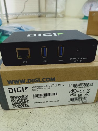 DIGI ANYWHERE USB 2PLUS-2PORT USB OVER IP USB OVER IP REMOTE USB 3.1HUB ...