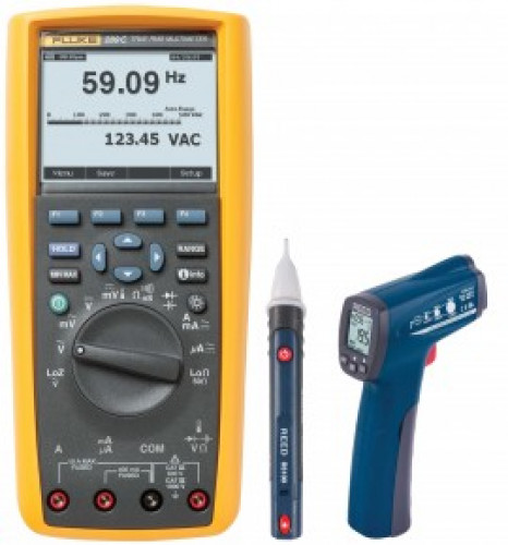 Fluke 289 True RMS Industrial Data Logging Multimeter Kit - Includes ...