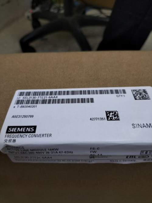 SIEMENS MODEL: 6SL3130-7TE21-6AA4 ราคา 38,900.00 บาท