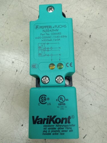 PEPPERL+FUCHS PROXIMITY SWITCH MODEL: NJ15-U1+W ราคา 4,851 บาท