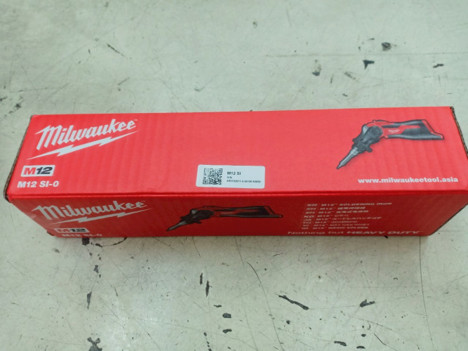 MILWAUKEE CORDLESS SOLDERING IRON MODEL: M12 M12SI-0 ราคา 3,400 บาท