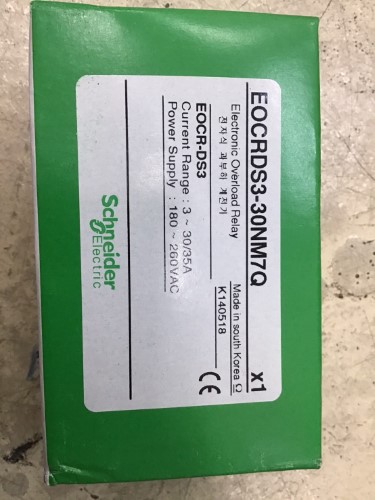 SCHNEIDER EOCR-DS3-30NM7Q ราคา 2600 บาท