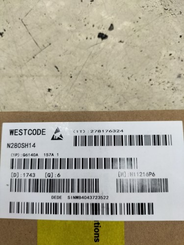 THYRISTOR WESTCODE MODEL: N280SH14/N0734YS140SAE 735A 1400V ราคา 2,520 บาท
