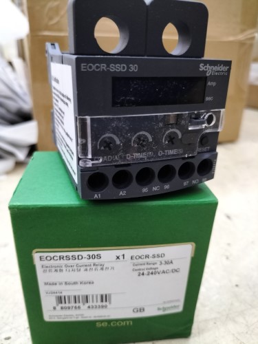SCHNEIDER EOCR-SSD 3-30A 220VAC/DC ราคา 3,100 บาท