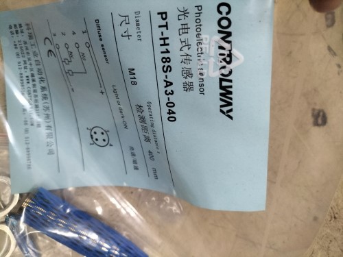 CONTROLWAY ELECTRIC SENSOR MODEL: PT-H18S-A3-040 ราคา 1,750 บาท