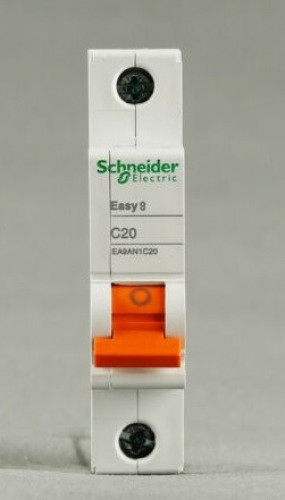 SCHNEIDER EA9AN1C20 EA9AN MCB 1P C20A ราคา 240 บาท