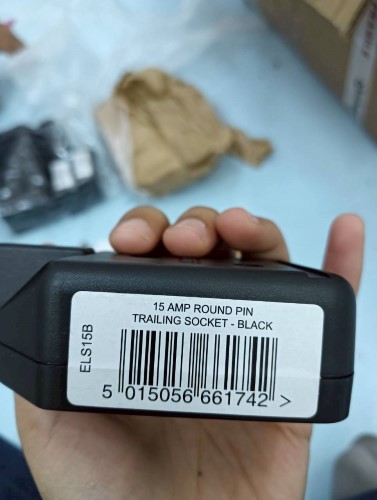 MASTERPLUG PERMAPLUG MODEL: ELS15B 15AMP ROUND PIN TRAILING SOCKET ...