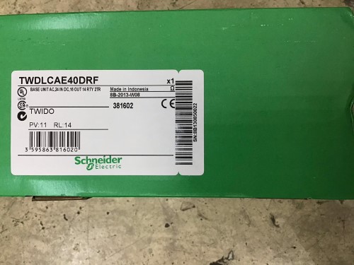 SCHNEIDER TWDLCAE40DRF ราคา 12,600 บาท