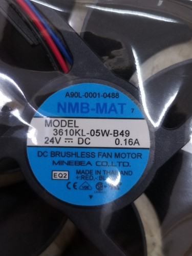 NMB-MAT 3610KL-05W-B49 24VDC 0.16A ราคา 690 บาท