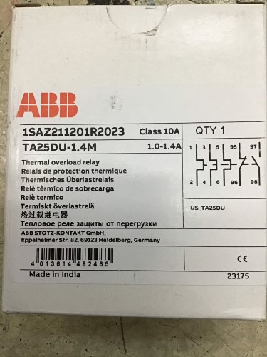 ABB TA25DU-1.4 ราคา 850 บาท