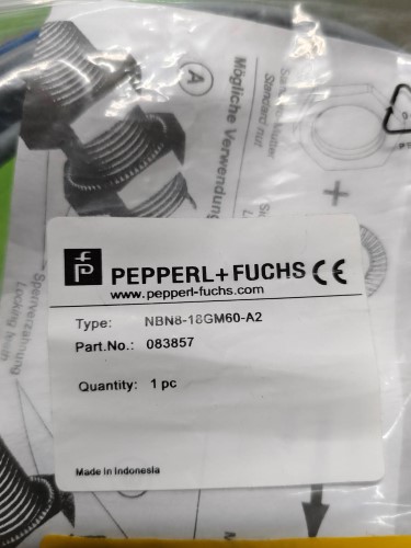 PEPPERL+FUCHS SENSOR TYPE : NBN8-18GM60-A2 ราคา 2,915 บาท