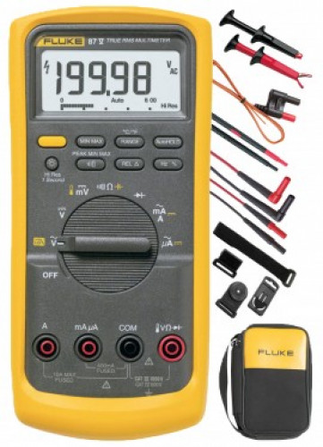 Fluke 87V/IMSK Industrial Multimeter Service KIT with the i400 ราคา ...