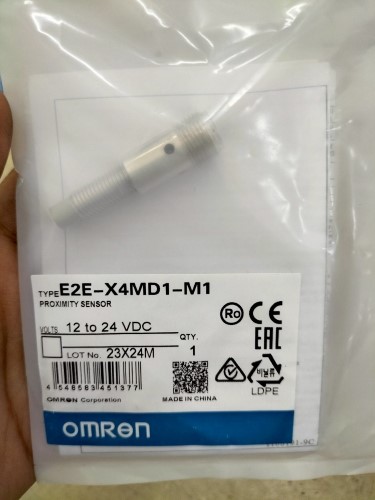 OMRON PROXIMITY SENSOR MODEL: E2E-X4MD1-M1 12-24VDC ราคา 1,400.00 บาท