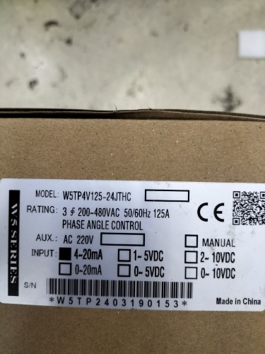 AUXSOURCE POWER SCR W5-TP4V150-24J ราคา 20,500 บาท