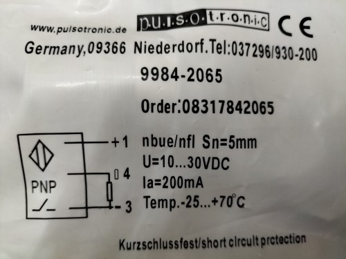 PULSOTRONIC 9984-2065 ราคา 1,000 บาท