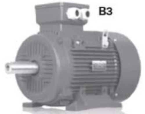 AD THREE-PHASE ALUMINIUM ASYNCHRONOUS MOTOR 22KW 30HP 4POLE 1500RPM.. FOOT B3 IE1 ราคา 24,842.50 บา