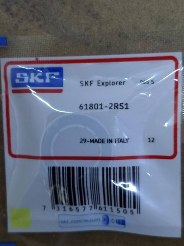 SKF BEARING 61801-2RS1 ราคา 100 บาท