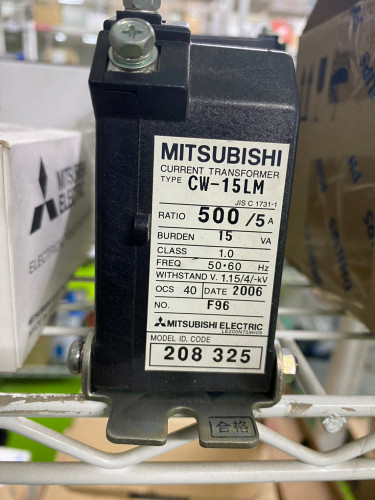 MITSUBISHI CW-15LM 500/5A ราคา 1000 บาท