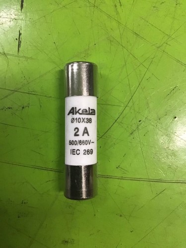 AKELA FERRAZ FUSE LINK 10X38MM. 2A 500/660V ราคา 740 บาท
