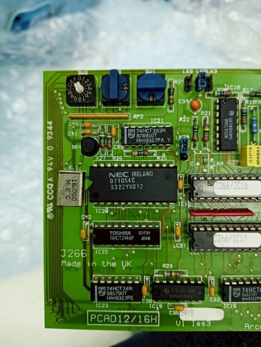 ADC BOARD ARCOM CONTROL SYSTEMS PCB FINISHED PEM BOARD MODEL: PCAD12 ...