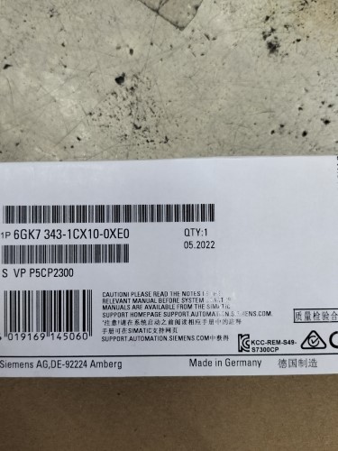 SIEMENS 6GK7343-1CX10-0XE0 ราคา 20,160 บาท