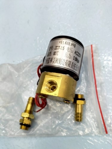 SOLENOID VALVE TYLVE MODEL: ZCT-3.5 PRESSURE 0-03.8MPA VOLTS AC220V ...