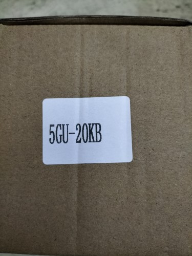 ZD GEAR HEAD MOTOR MODEL : 5GU20KB ราคา 2,850 บาท