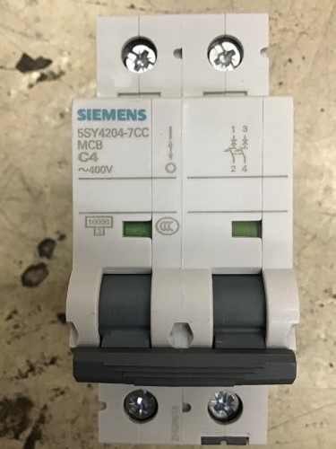 SIEMENS 5SY4204-7CC 4A 2P ราคา 1,133 บาท