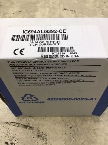 GE FANUC IC694ALG392-CE ราคา 35,162 บาท
