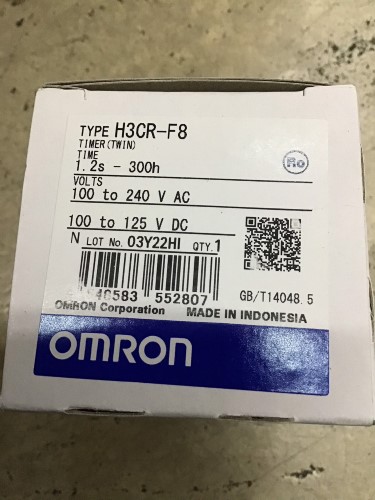 OMRON H3CR-F8 AC100-240V ราคา 2,052 บาท