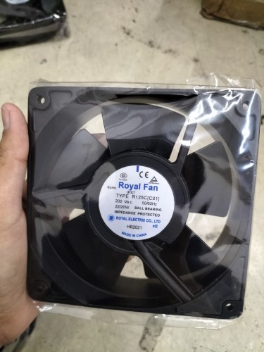 ROYAL FAN MODEL: R125C (C01) 200VAC 22/20W ราคา 2,100 บาท