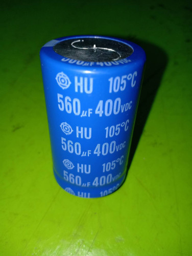 CAPACITOR NICHICON CE85 105C NX400V 560 UF ราคา 3,800 บาท