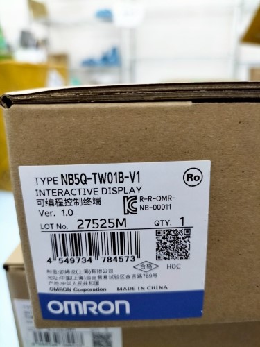 OMRON INTERACTIVE DISPLAY MODEL: NB5Q-TW01B-V1 ราคา 11,000.00 บาท