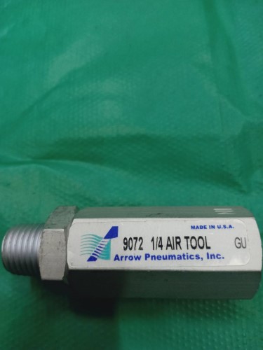 BRAND:AIRROW PNEUMATICS MODEL:9072 1/4 DETAIL:AIR IN LINE FILTER DI: FILTER 40 MICRON ราคา 1,460 บาท