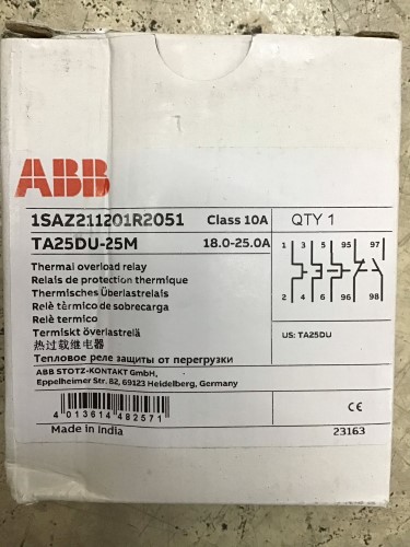 ABB TA25DU-25 1SAZ211201R2051 ราคา 1,200 บาท