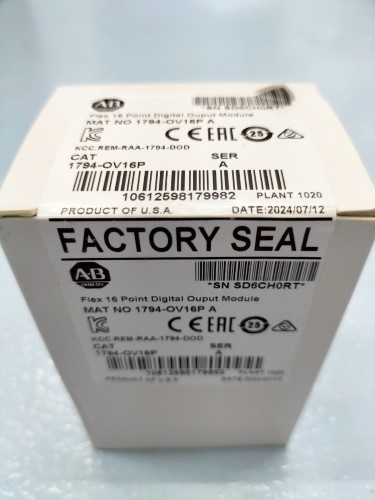 ALLEN-BRADLEY FLEX 15 POINT DIGITAL OUPUT MODULE MODEL: 1794-OV16P A ...