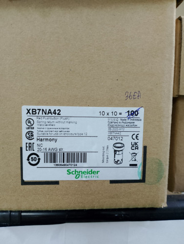 XB7NA42 SCHNEIDER ราคา 86 บาท