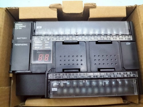 OMRON PROGRAMMABLE CONTROLLER MODEL: CP1H-X40DR-A 24VDC ราคา 7,990.00 บาท