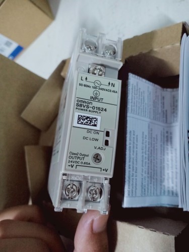 OMRON POWER SUPPLY MODEL: S8VS-01524 24VDC 0.65A ราคา 1,200.00 บาท