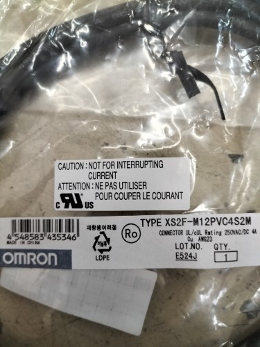 OMRON XS2F-M12PVC4S2M ราคา 760 บาท