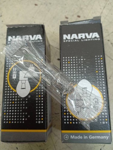 NARVA SPECIAL LIGHTING MODEL: HLL 55917 12V 20W G4 SHIMADZU HALOGEN LAMP ราคา 2,200 บาท