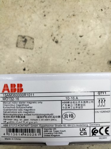 ABB MODEL: MO132-16 ราคา 1,411 บาท