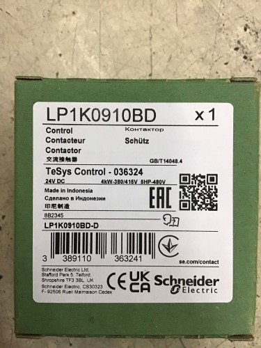 SCHNEIDER LP1K0910BD ราคา 1,350 บาท