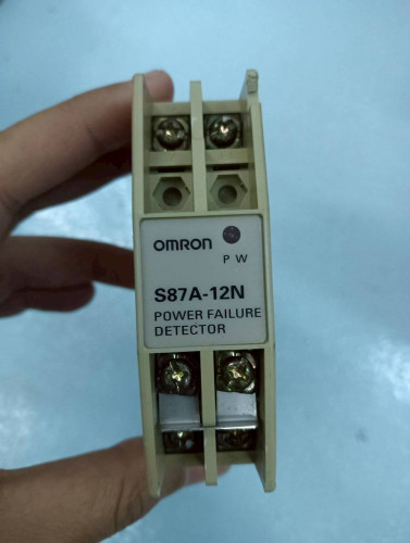 OMRON POWER FAILURE DETECTOR MODEL: S87A-12N 30VDC ราคา 14,000.00 บาท