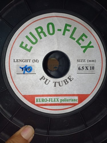 EURO-FLEX สายลม PU 6.5x10mm.70m ราคา 20 บาท