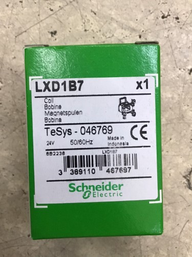 SCHNEIDER LXD1B7 Coil 24VAC ราคา 380 บาท